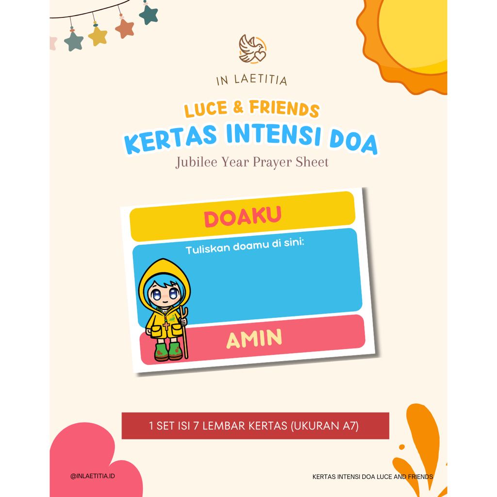 In Laetitia - Luce and Friends Catholic Prayer Intention Cards or ...