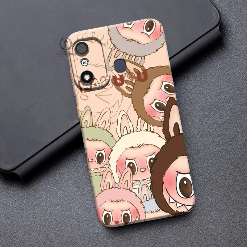 (FA-01) ITEL A27 Silicon Procamera Case New pumpkin brown (other type ...