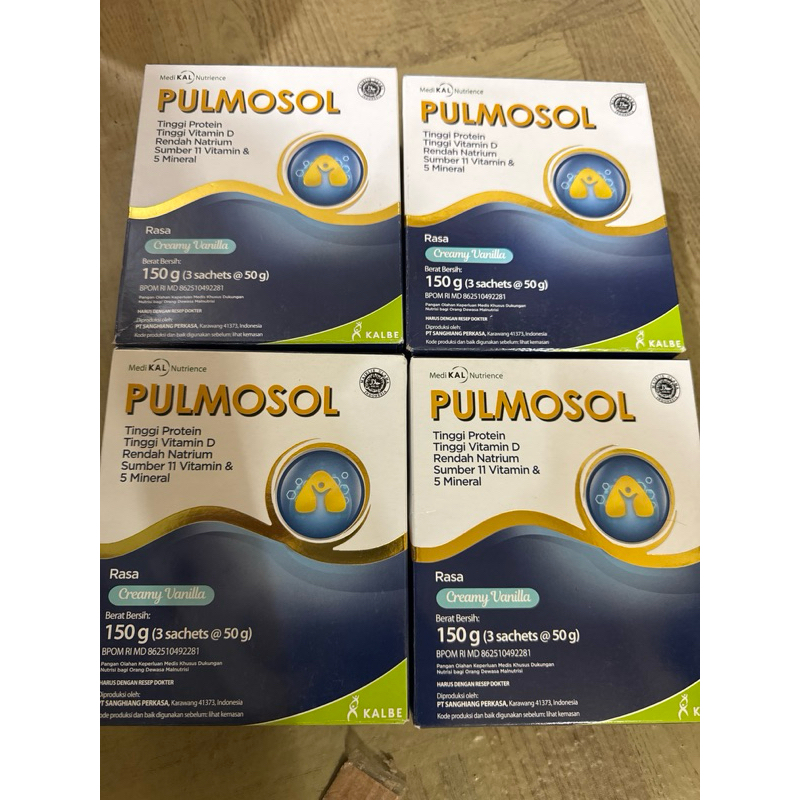 Kalbe Pulmosol Creamy Vanilla Flavor 150g | Shopee Philippines