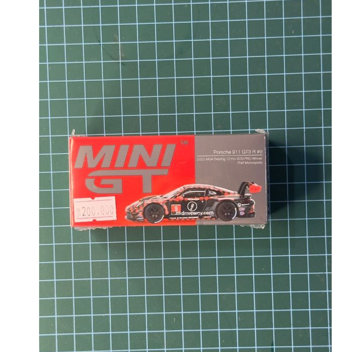 Mini GT PORSCHE 911 GT3 R 9 (770) SEALED BOX BLACK | Shopee Philippines