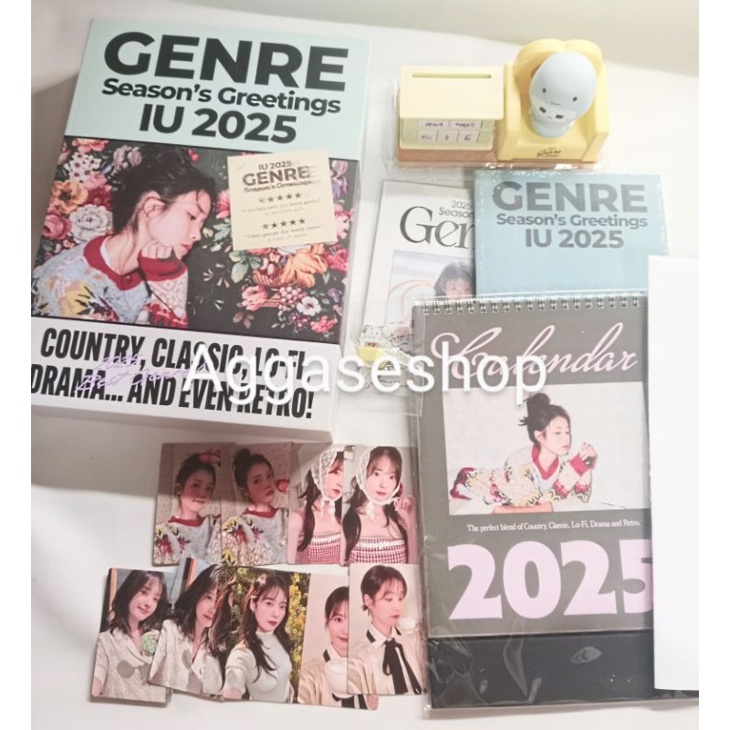 Iu Season's Greetings 2025 - GENRE / Diary/ Calendar Poster/ Desk ...