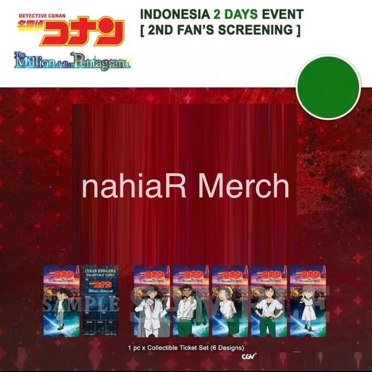 Detective Conan: The Million-Dollar Pentagram x CGV Official 2nd Fans ...