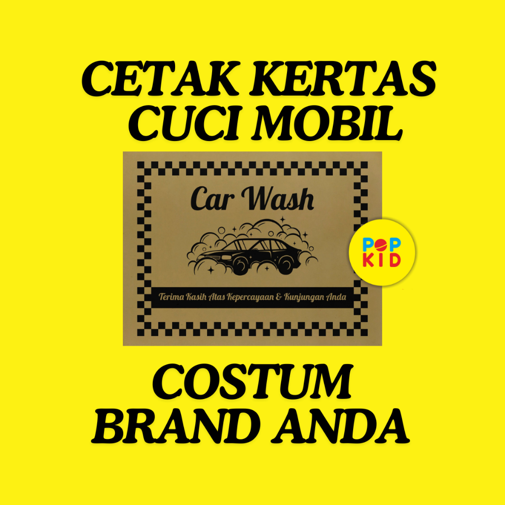 Print Car Wash Paper | Shopee Philippines