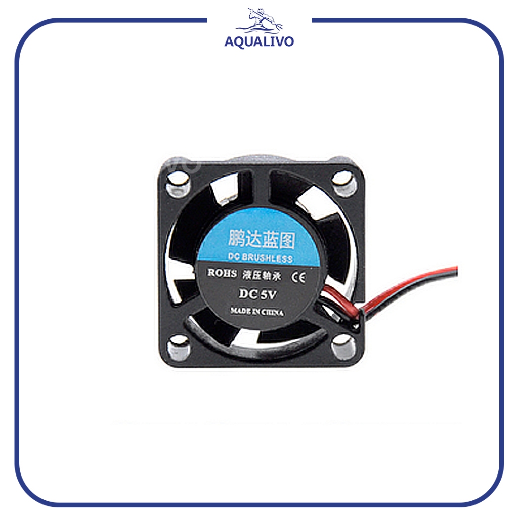 Cooling Fan 3x3 cm 5VDC Cooling Fan 5V DC Brushless 0.2A Raspberry Pi ...