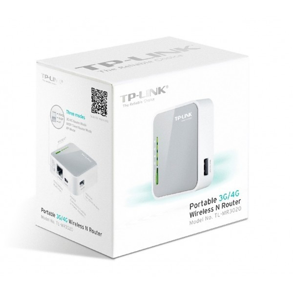 Tp-link Wireless N Router TL-MR 3020 | Shopee Philippines