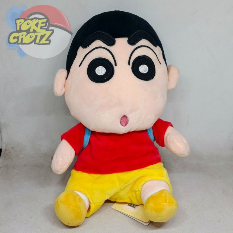 Shin chan doll carrying a mask action bag TAG plush crayon shinchan ...