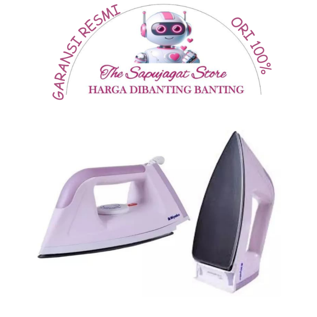 Miyako Electric Iron EI-1008 M New Seal Box BDG Official Guarantee ...