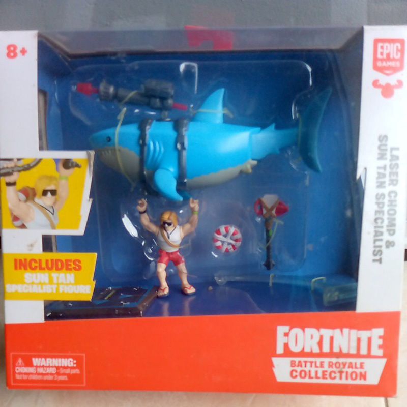 Epic Games Fortnite Battle Royale Collection Laser Chomp And Sun Tan ...