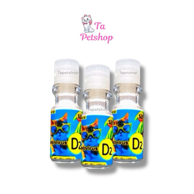 CAT VITAMIN D2 treats severe flu, vomiting, cough, calici virus ...