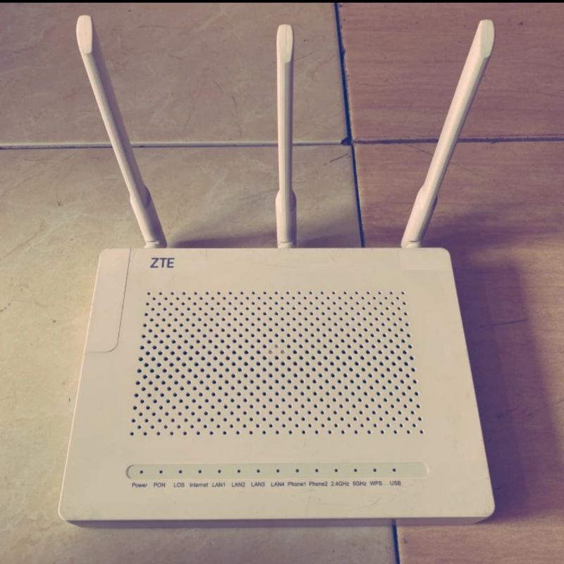 Zte ZXHN F670 Antenna 3 Gpon ONT Wireless Router Modem | Shopee Philippines
