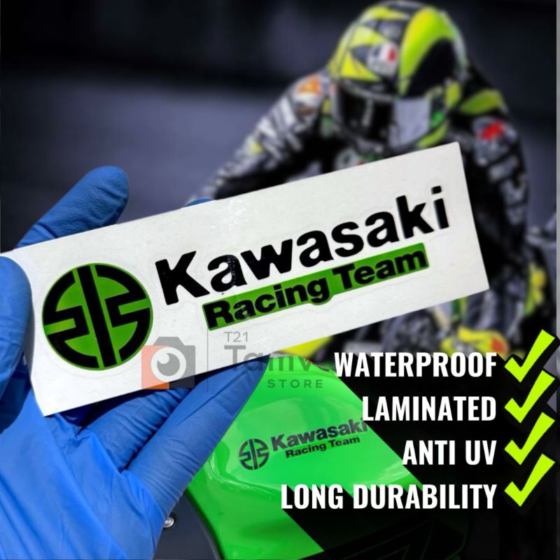 Kawasaki RACING TEAM KRT NINJA ZX25R NINJA 250 UNIVERSAL TANK LOGO ...