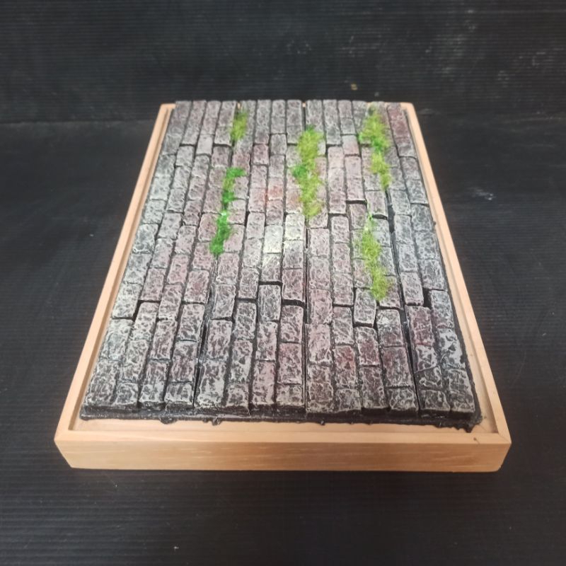 KAYU Diorama base figure natural wooden frame pop mart blokees Gundam ...