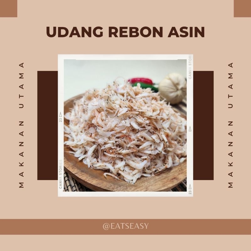 Salted REBON SHRIMP 500GR | Shopee Philippines