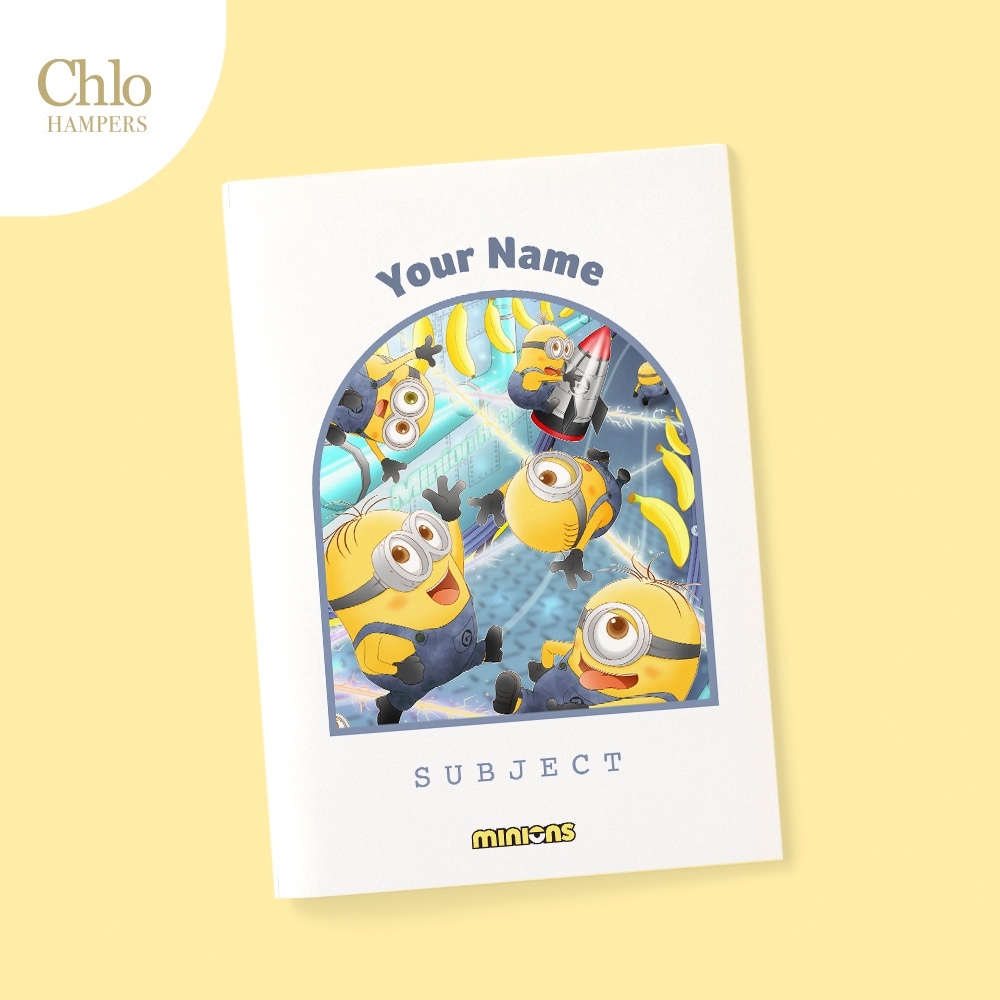 Custom A5 Minions School Writing Book (Minion) | Shopee Philippines