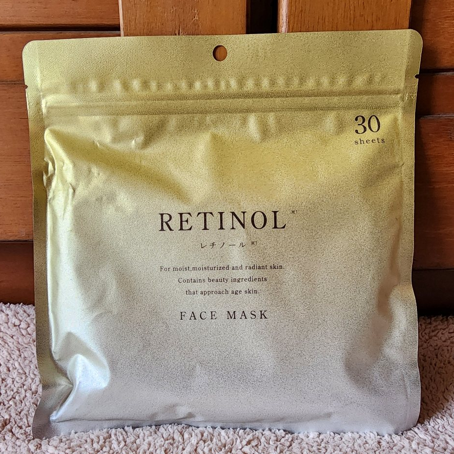 Face Mask Retinol - 30 sheets (original Japan) | Shopee Philippines