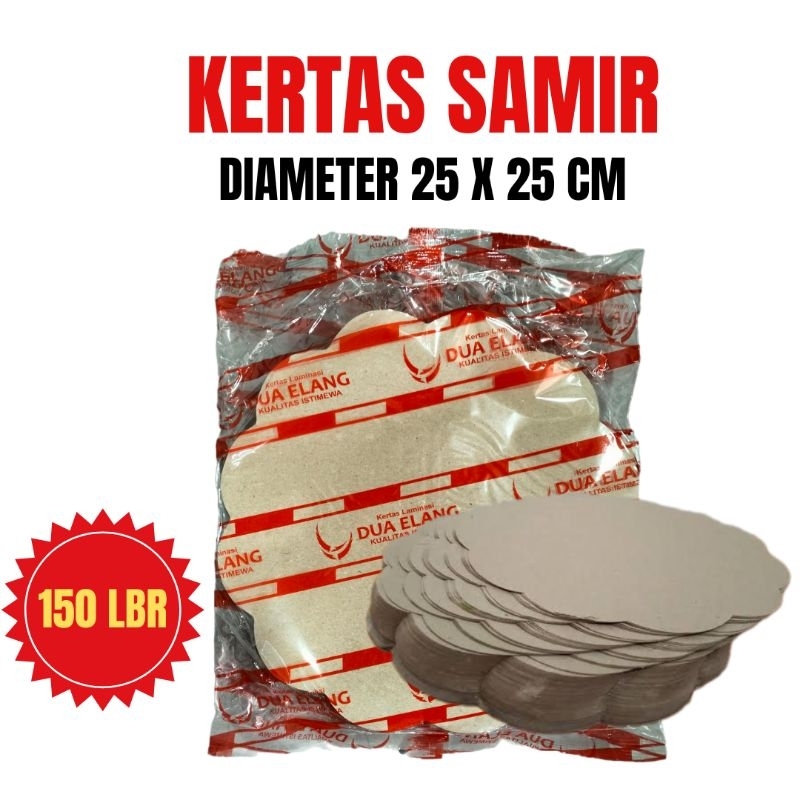 Samir Paper/Dishma Paper/Plate Contents 150 Lbr 25 x 25cm | Shopee ...