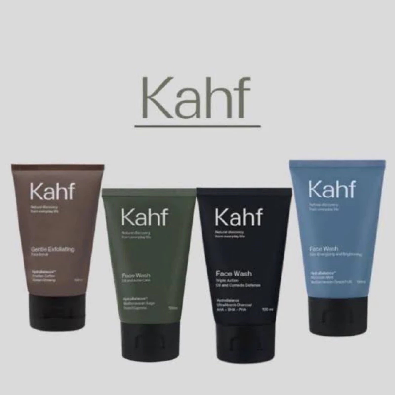 Kahf Face Wash Oil And Acne Care | Energy & Brightening Skin | Triple ...