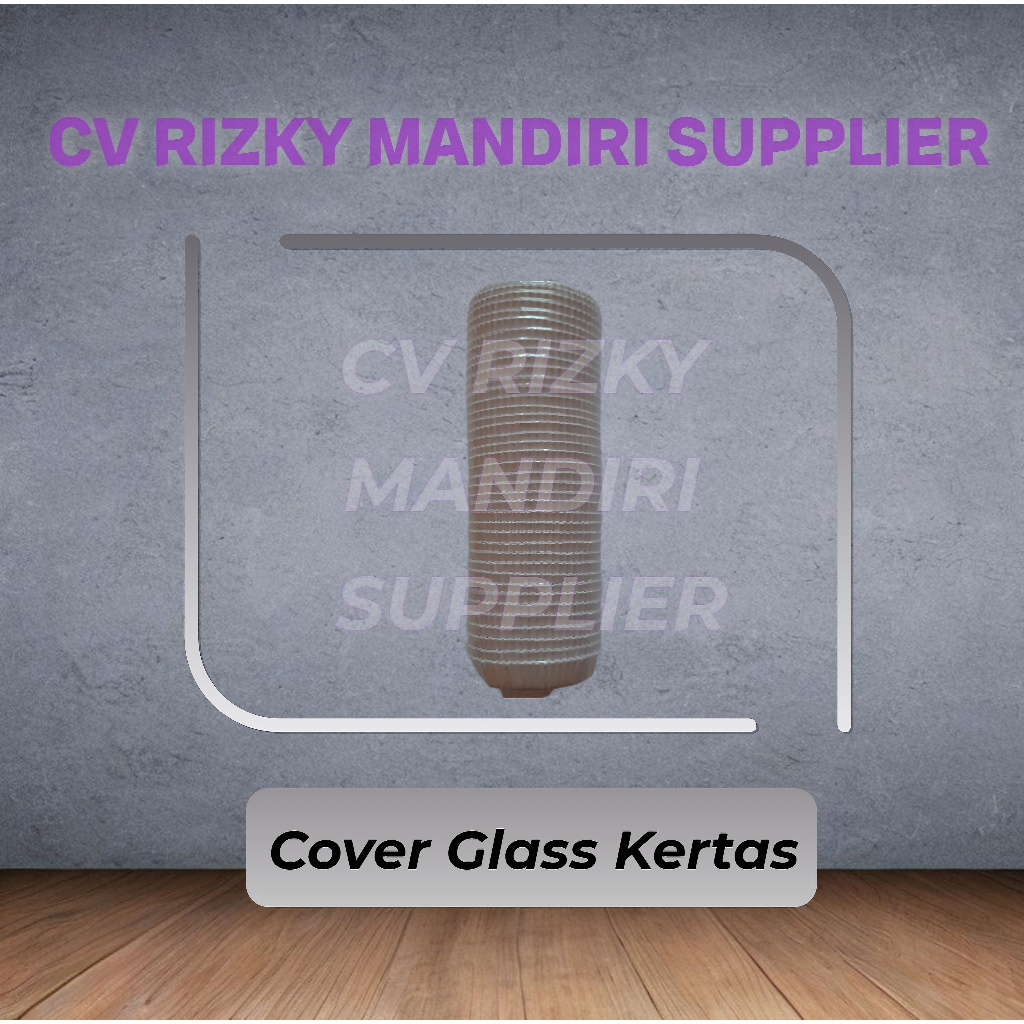 Plain Paper Glass Cover contains 200 pcs | Shopee Philippines