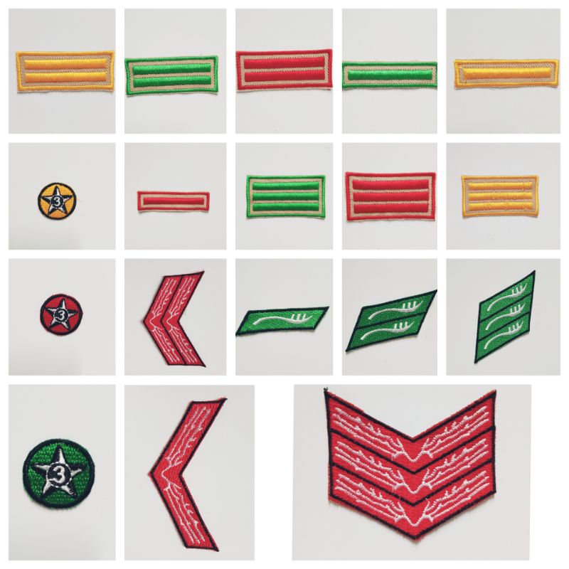 Embroidery Rank Mark And Scout Position Mark | Shopee Philippines