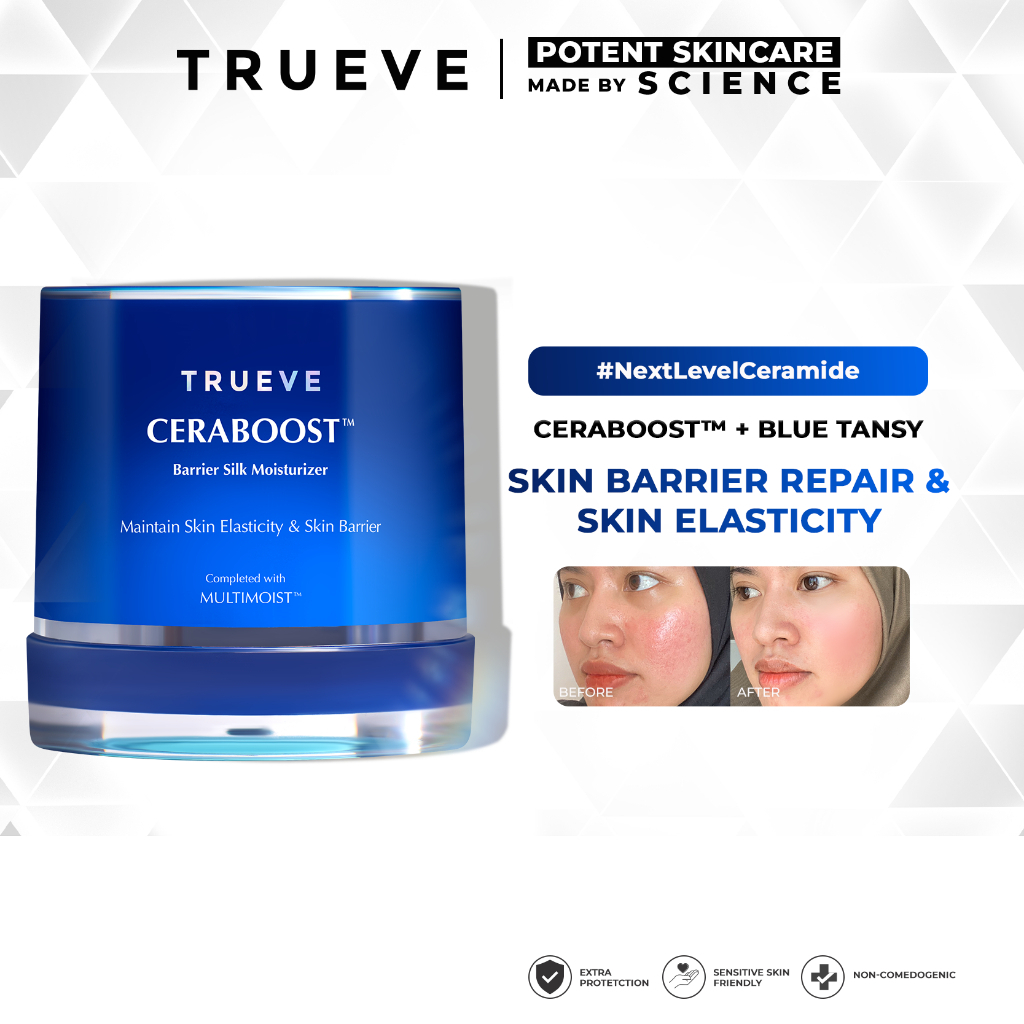 Trueve Ceraboost Silk Moisturizer Gel 30g (Blue Tansy+Ceramide ...