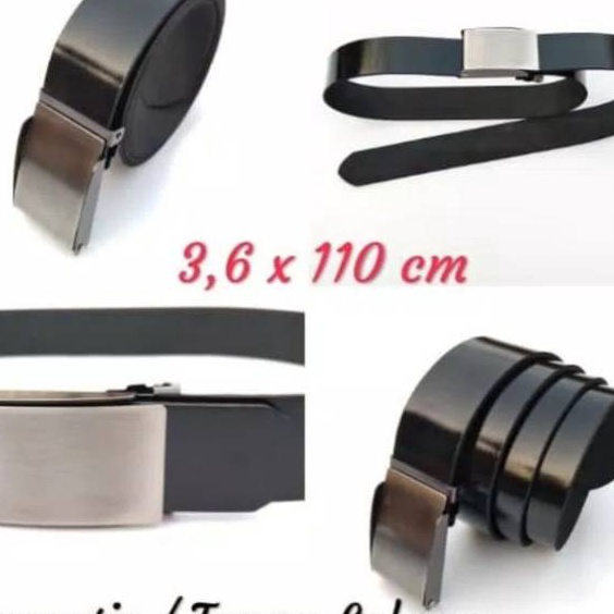 HITAM Special For You Belts For Men Women Work Belts Plain Black ...