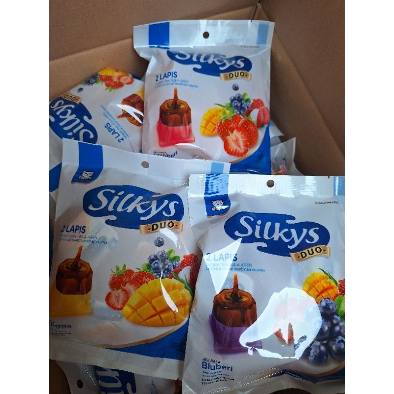 Silkys Duo Pudding 2 Layers (1 pack contains 10 pcs) | Shopee Philippines