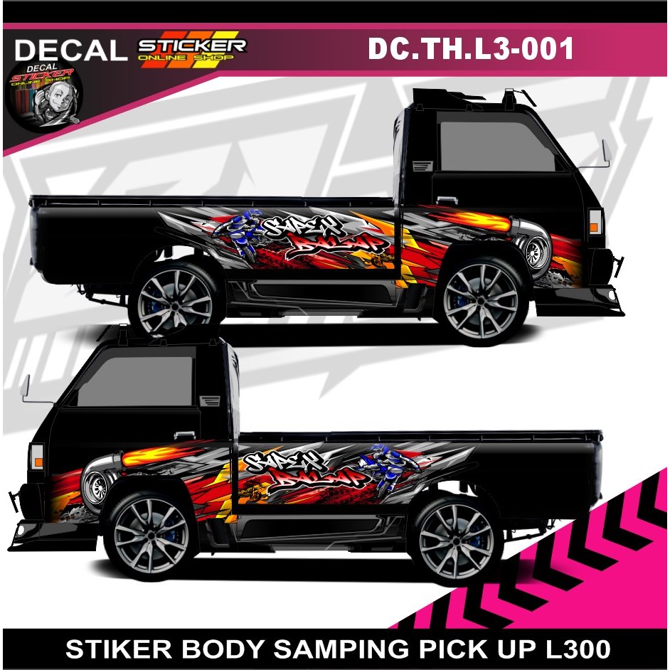 L300 PICK UP Car DECAL STICKER/L300 PICK UP Car DECAL STICKER NEM CARRY ...