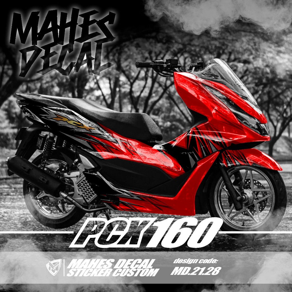 Decal Sticker Honda pcx 160 2021 2022 2023 2024 Fullbody - Sticker ...