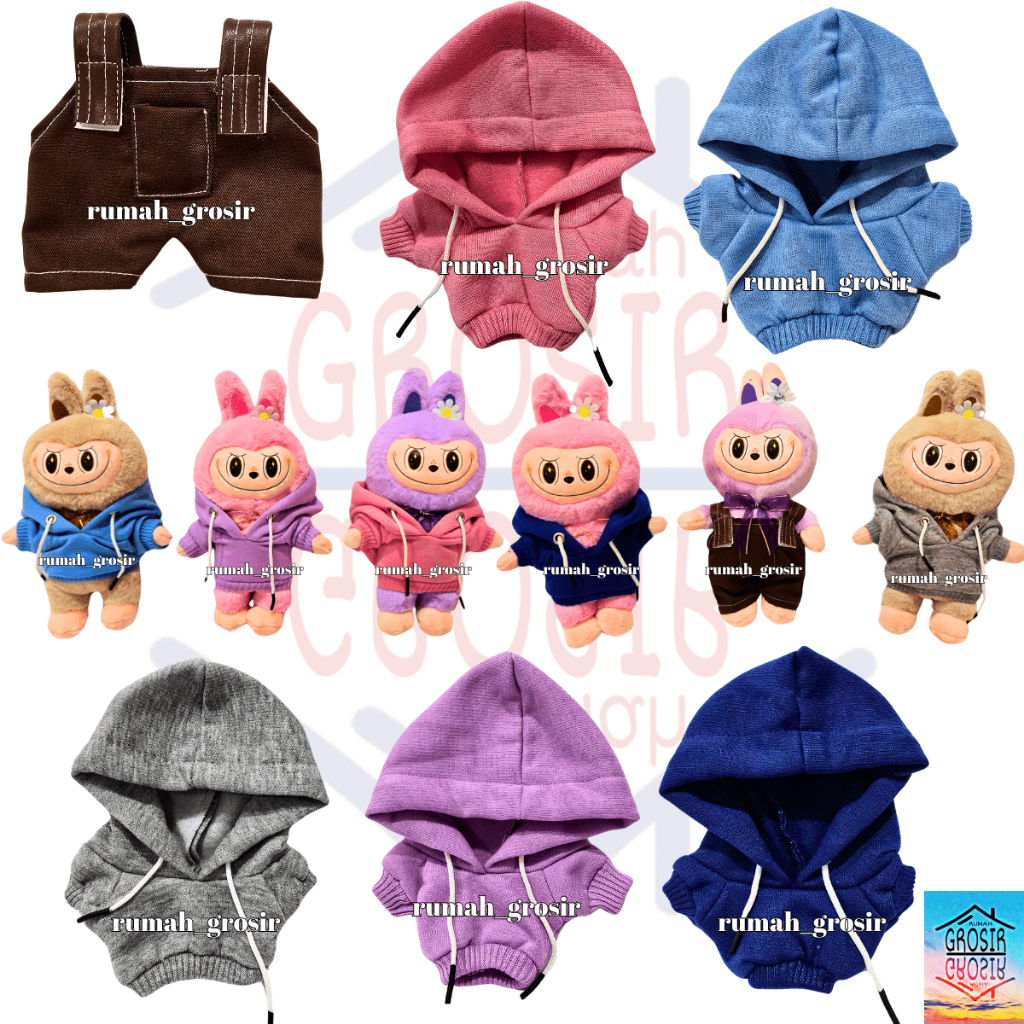 Baju Labubu Labubu Pumpkin Outfit Overall Hoodie Costume Clothing The ...