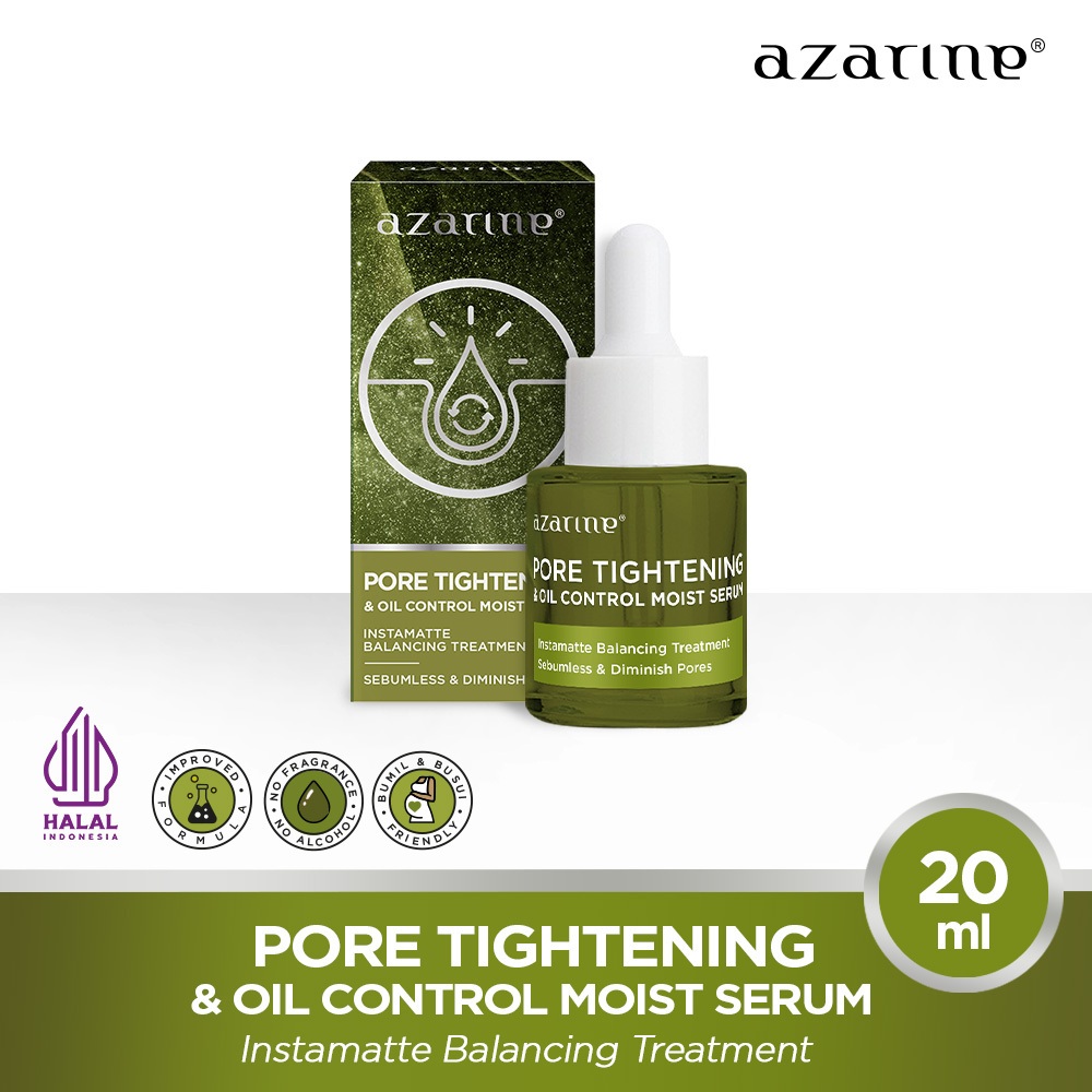 Azarine Pore Tightening & Oil Control Moist Serum 20ml | Shopee Philippines