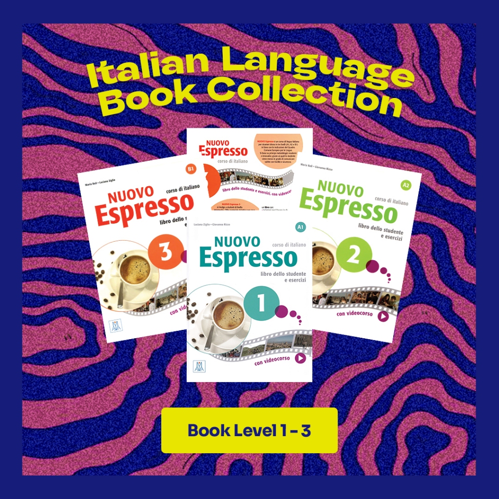 Nuovo Espresso Level 1-3. Italian Learning Print Book Collection ...