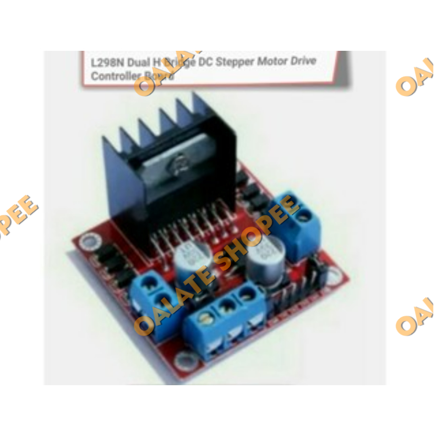 L298n Dual H Bridge Dc Stepper Motor Drive Controller Board | Shopee ...