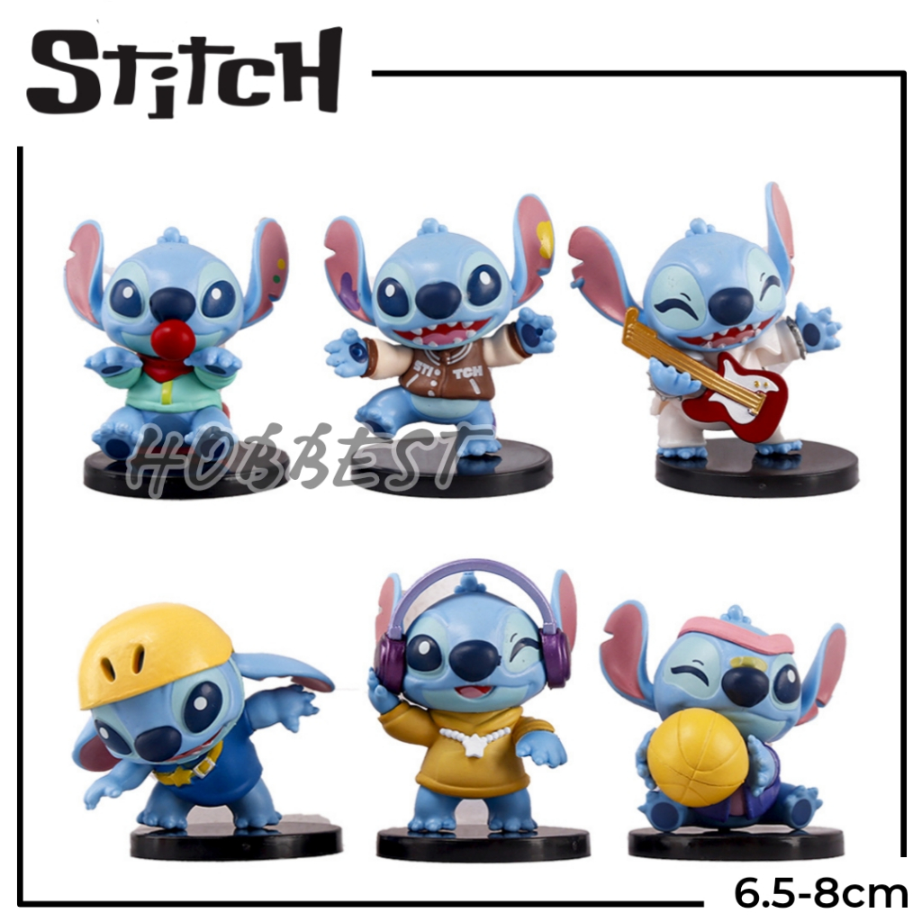 Stitch Action Figure unit price - Miniature Cake Topper Display Lilo ...