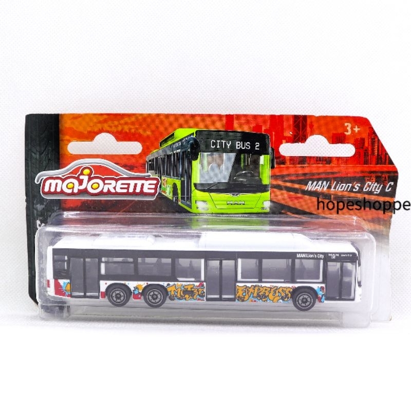 Majorette City Bus MAN Lion's City C Metro Express Original Diecast ...