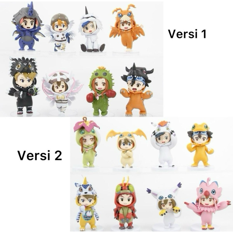 Digimon Adventure Chibi Fullset Action Figure | Shopee Philippines