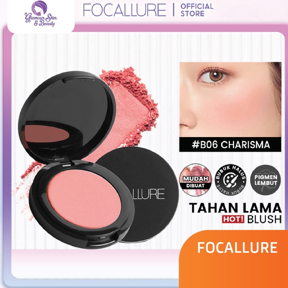 Super Style FOCALLURE Natural Blush on Sweet Face Cheek Make Up ...