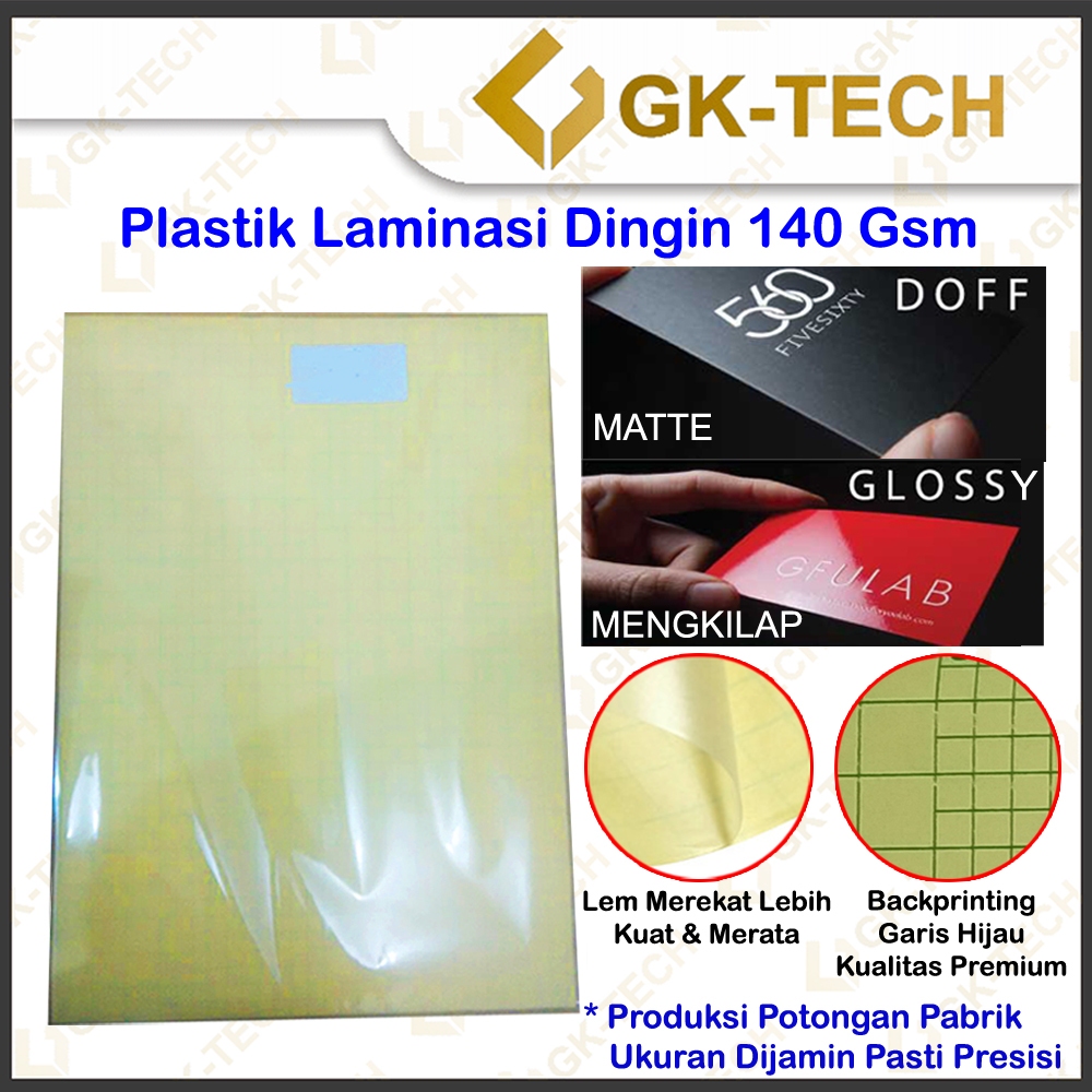 Cold Laminated Plastic 140 gsm A4 contains 20 sheets - Shiny Glossy ...