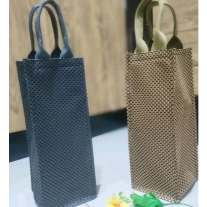 1 Liter Waterproof Bottle Bag size 10 x 10 x 25 cm Motif | Shopee ...