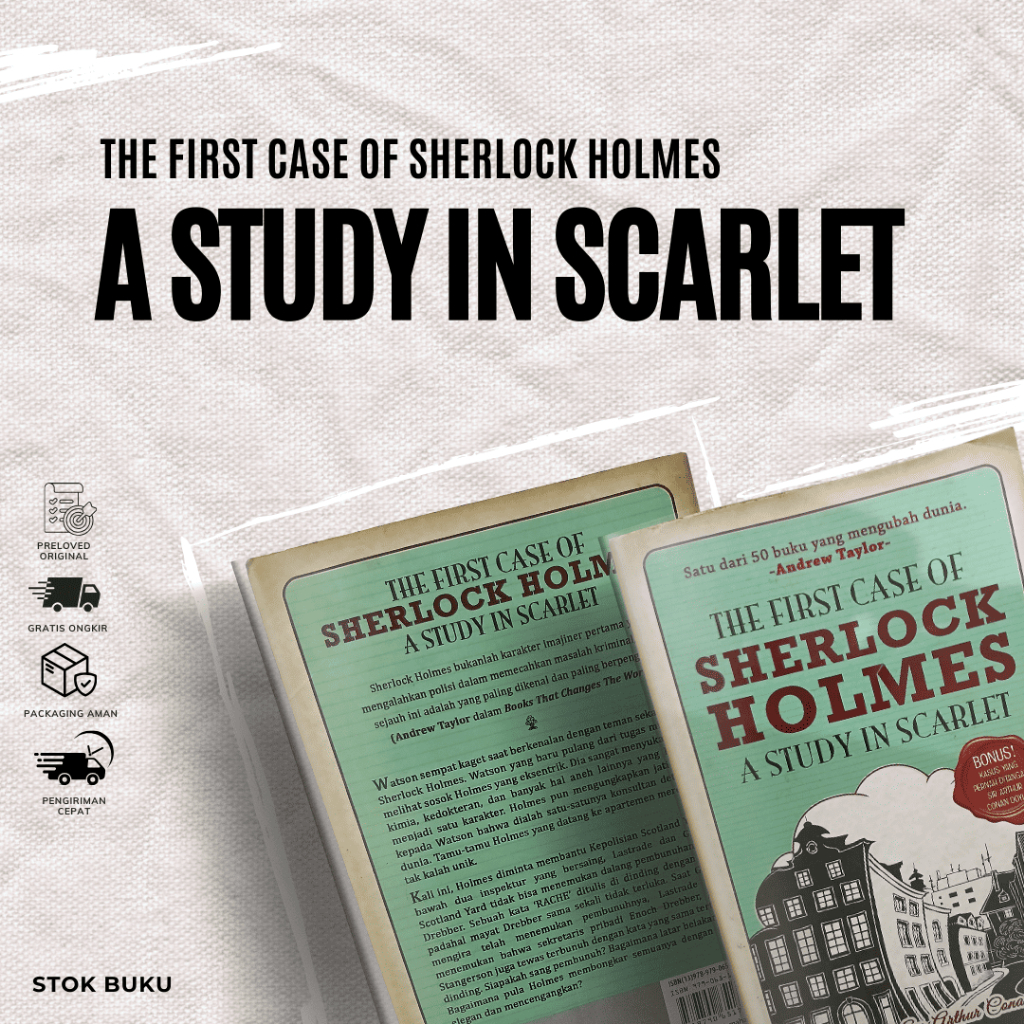 [PRELOVED Original] Used Book - The first Case of Sherlock Holmes - A ...