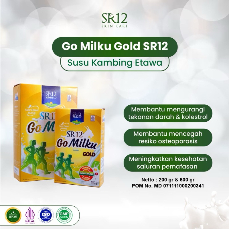 Gomilku Gold SR12 / Go Milku Gold / Goat Milk Special for the Elderly ...