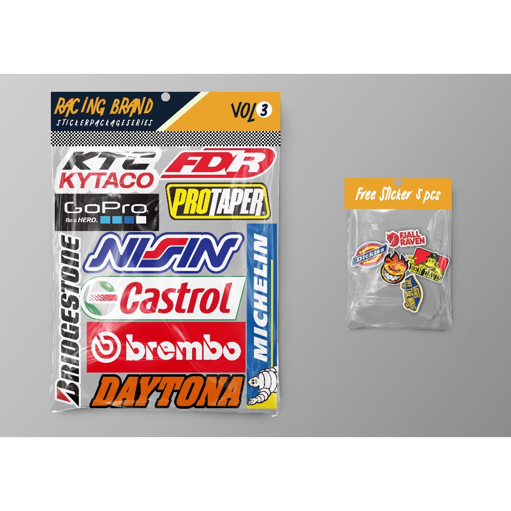 Sticker Racing Sticker Racing Sticker Sponsor Sticker Racing Sticker ...