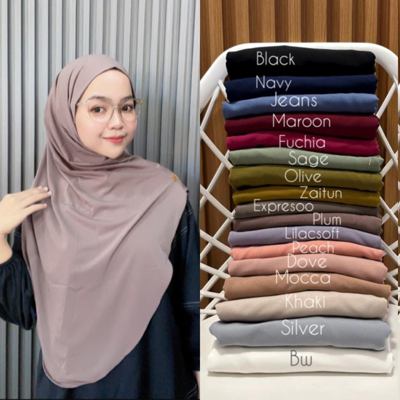 MALAY JISOO VIRAL INSTANT HIJAB/myedinahijab | Shopee Philippines