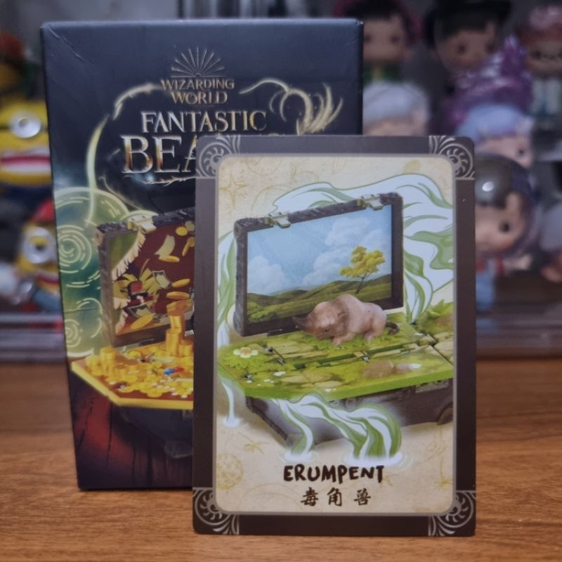 Pop MART Fantastic Beast Selected Erumpent Figure Popmart Blindbox 100% ...