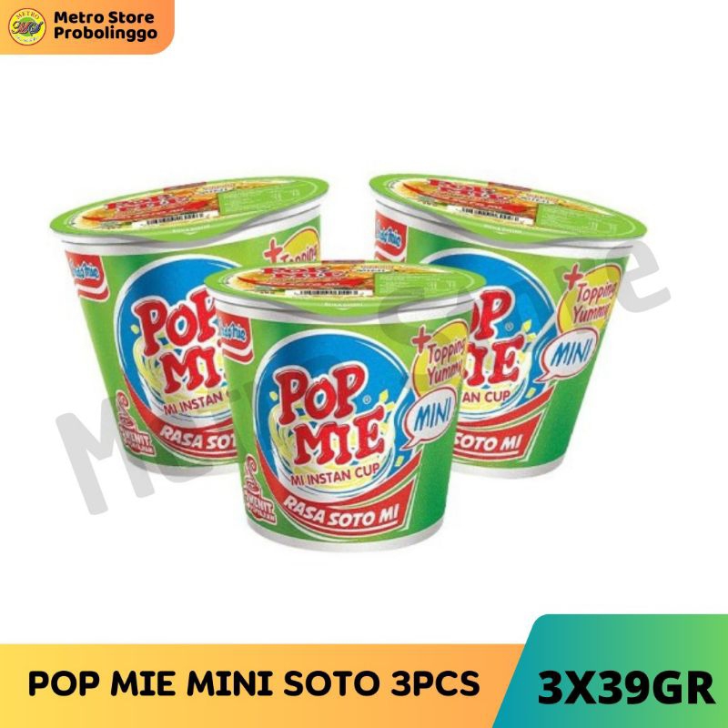 Pop Noodles MINI Chicken SOTO Flavor 3PCS | Shopee Philippines