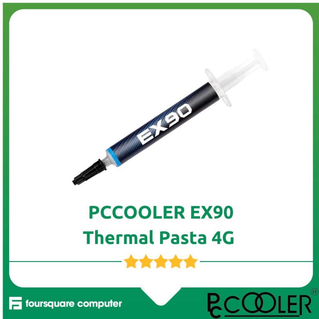Pccooler THERMAL PASTE EX90 4gram (2+2gram) PASTE | Shopee Philippines