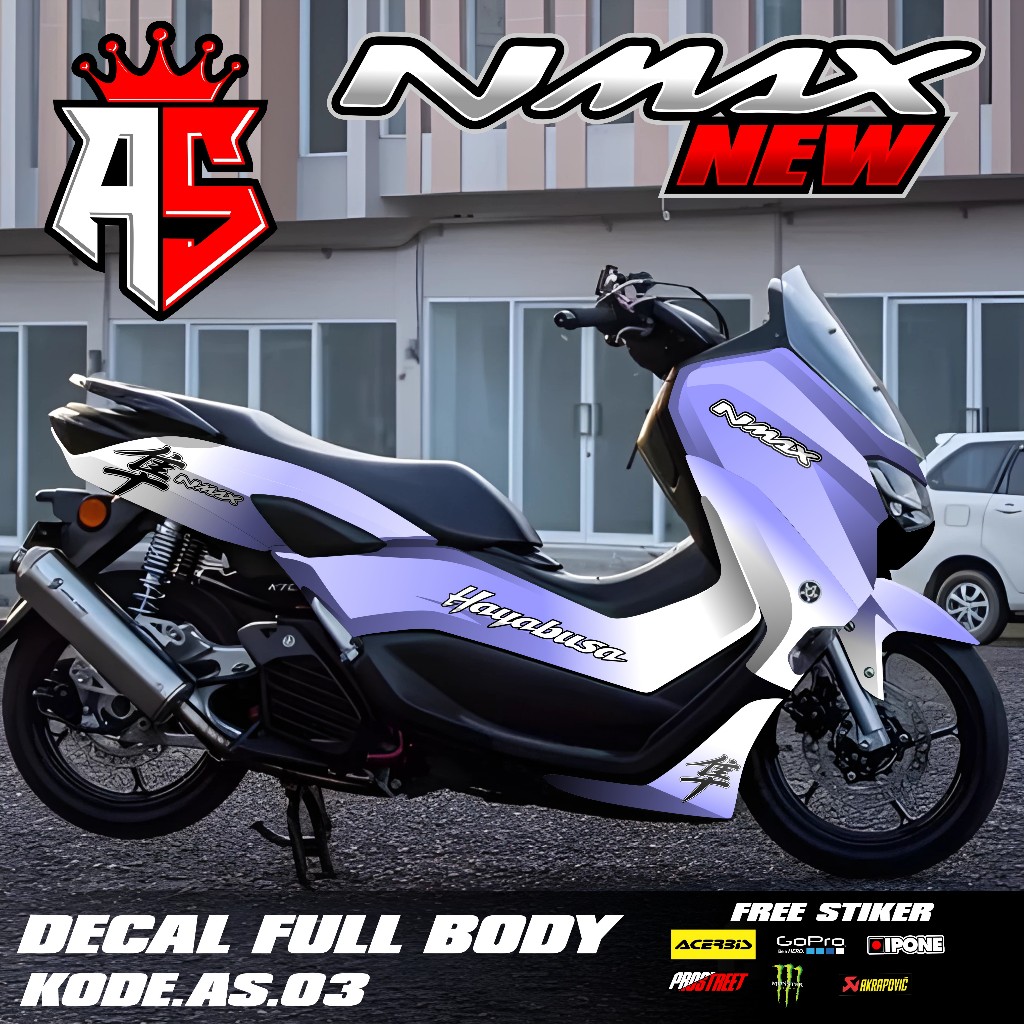 Yamaha Nmax 155 New FullBody Decal Sticker 2020 2021 2022 2023 2024 New ...