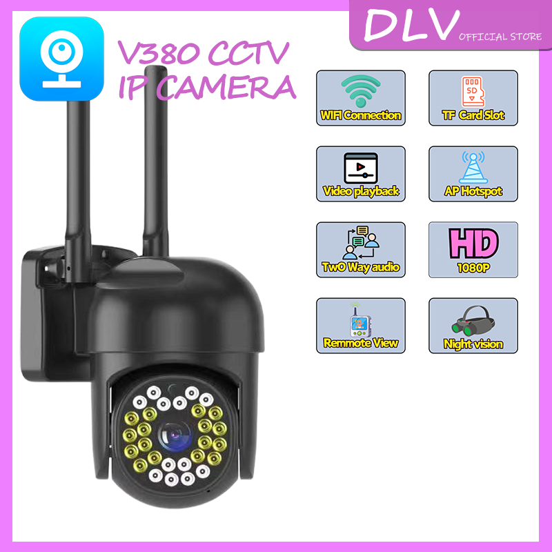 V380 Pro Cctv IP Cctv Mini indoor Cctv Camera 2-Way Audio Degree Long ...