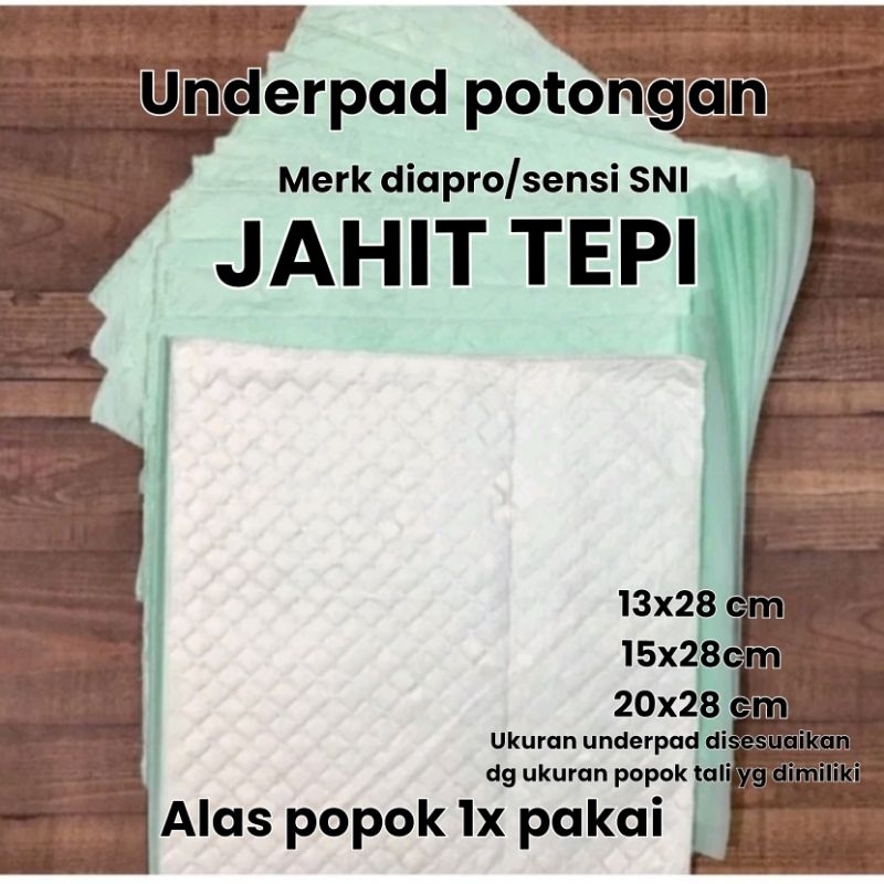 10 sheets of Diapro Underpad gel for newborn baby cloth diaper wetting ...