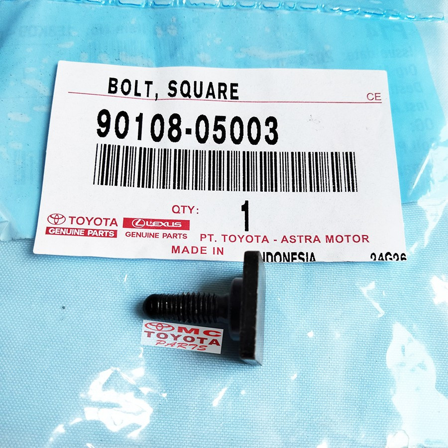 MESIN Hood Molding Bolt Bumper Trim Engine Hood Bolt Original Toyota ...
