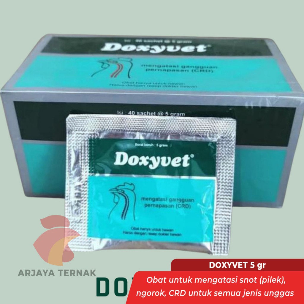 Doxyvet 5 Gr Medion MEDICINE for Colds & Snoring Snot for Chickens ...